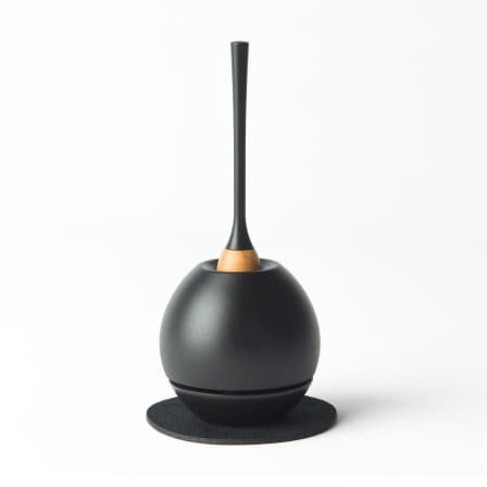 SGI Soka Gakkai Buddhism compact bell & bell stick set Black Color Made ...