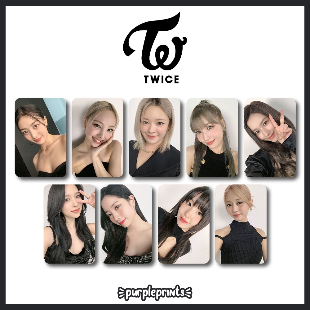 TWICE Celebrate Selca UNOFFICIAL PHOTOCARDS FANMADE FANKIT | Shopee ...