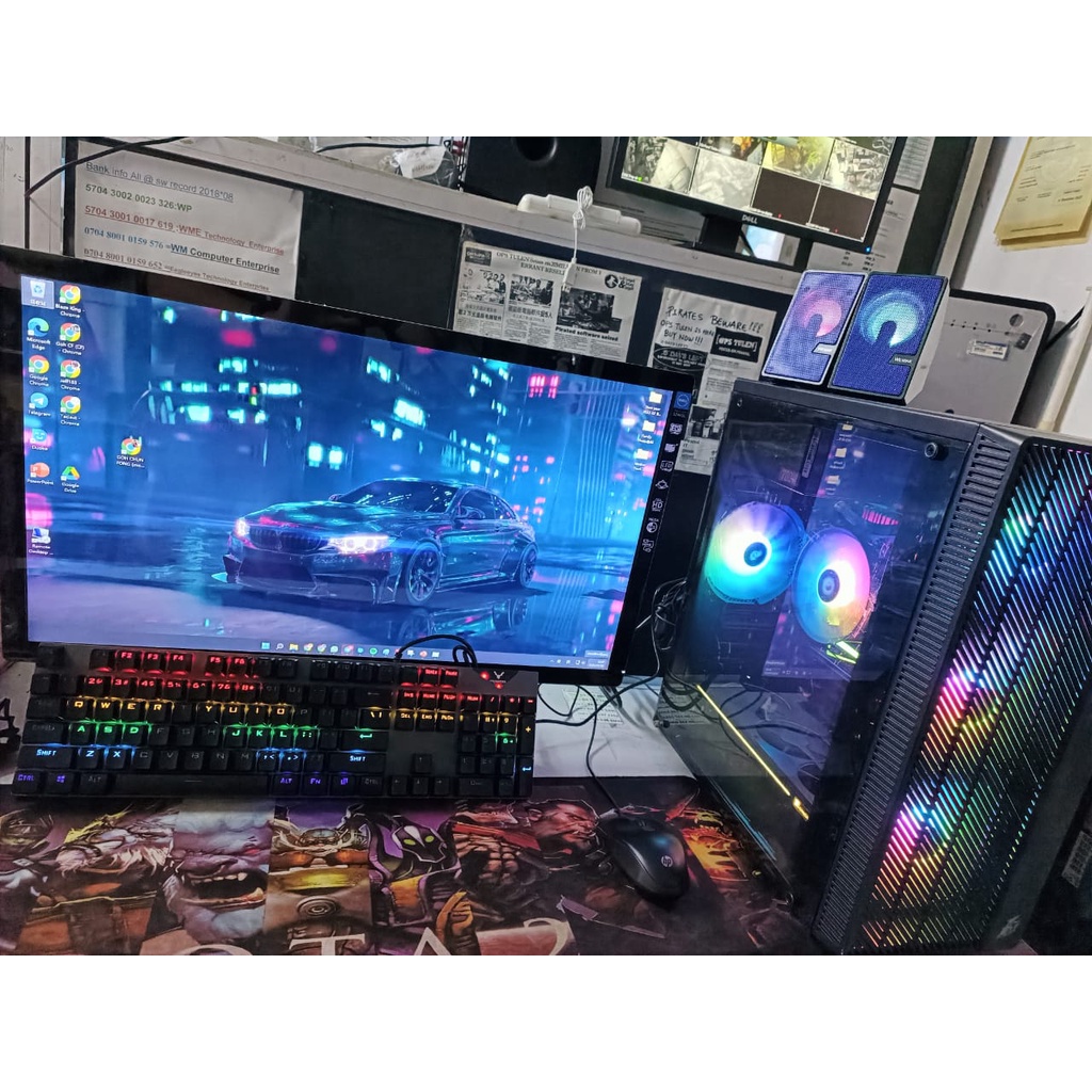 Gaming PC Package With RYZEN 5 4650g full set Package ( 16GB DDR4 ...