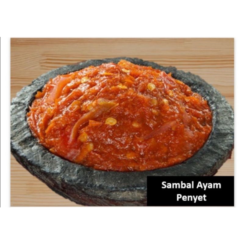 SAMBAL AYAM PENYET BERAPI CHE AS pek jimat | Shopee Malaysia
