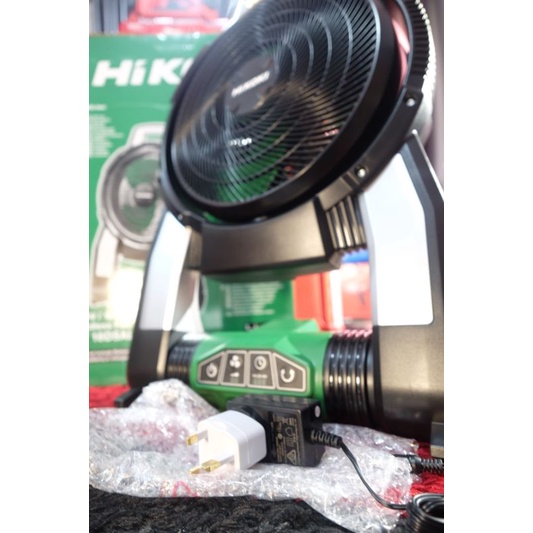 Hikoki 18V uf18dsal cordless fan (solo without battery) but with plug ...