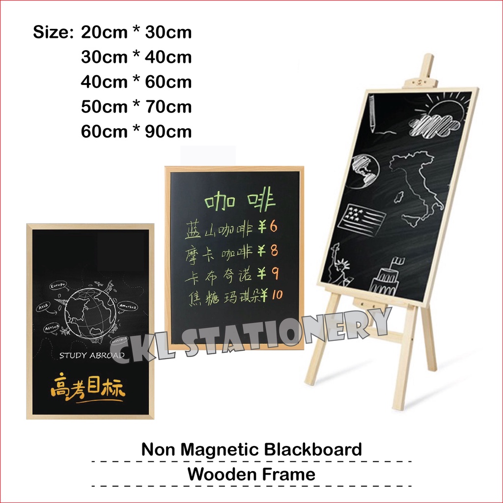 Blackboard Chalkboard Small Blackboard Menu Board Shopee Malaysia 9522