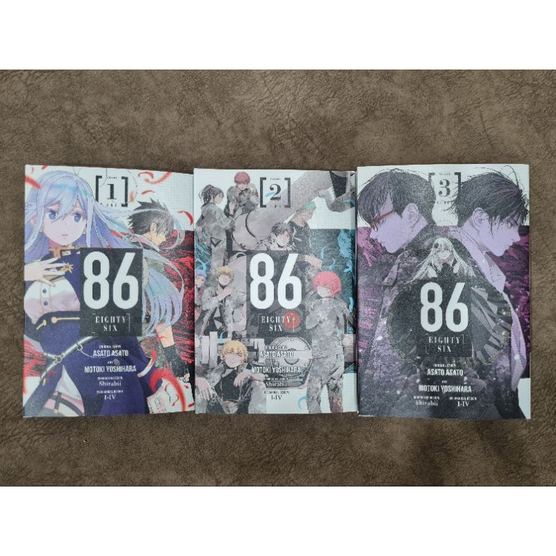 Manga : 86 Eighty Six Volume 1-3 (End)(English Version) | Shopee Malaysia