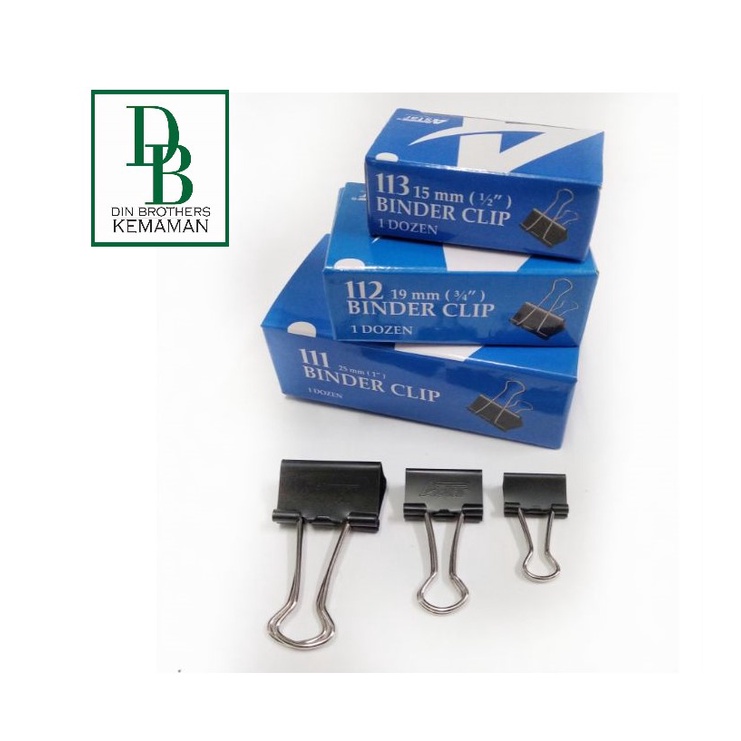 ASTAR BINDER CLIP ASSORTED SIZE | Shopee Malaysia