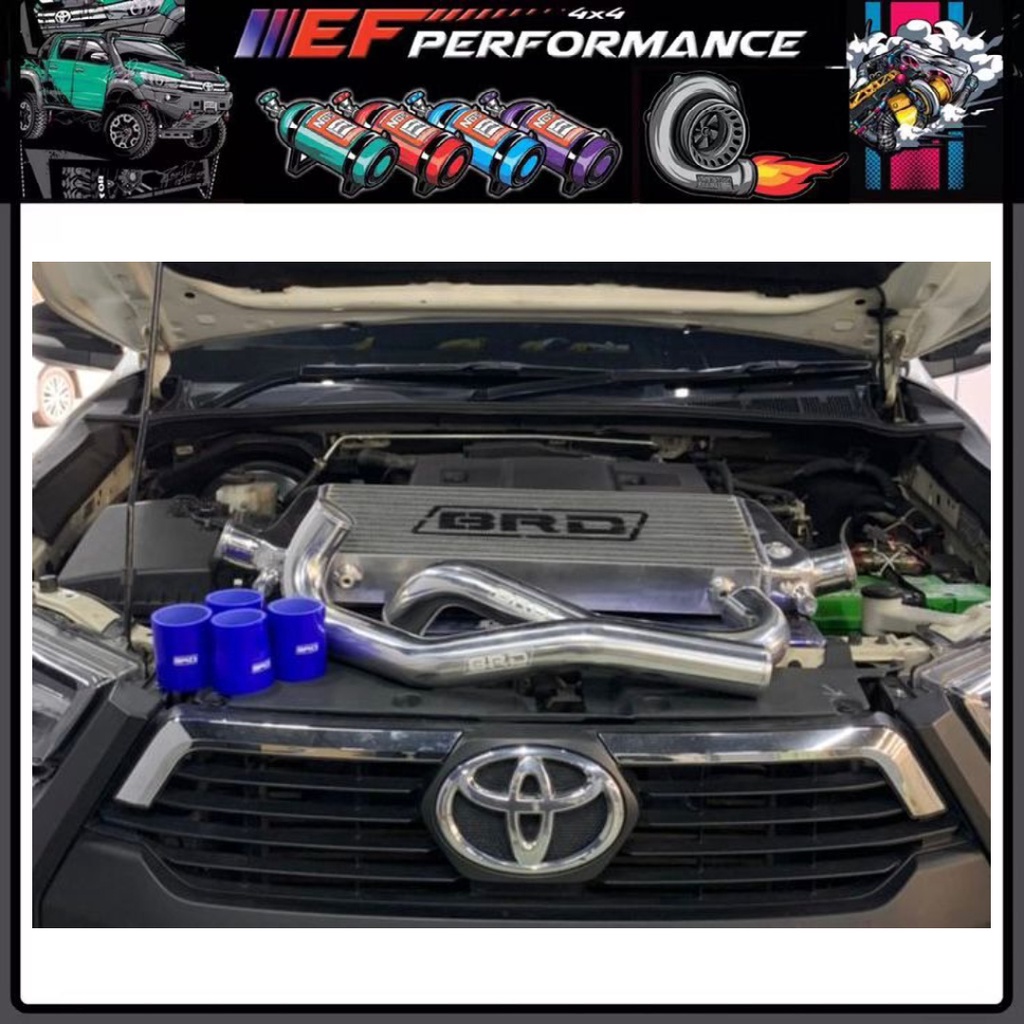 BRD Turbo Intercooler Kit Hilux Revo Rogur Dmax Np300 D40 Triton Ranger ...