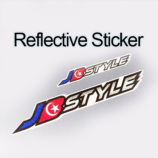 JBstyle reflective printed Sticker 5 inci pantul cahaya premium with ...