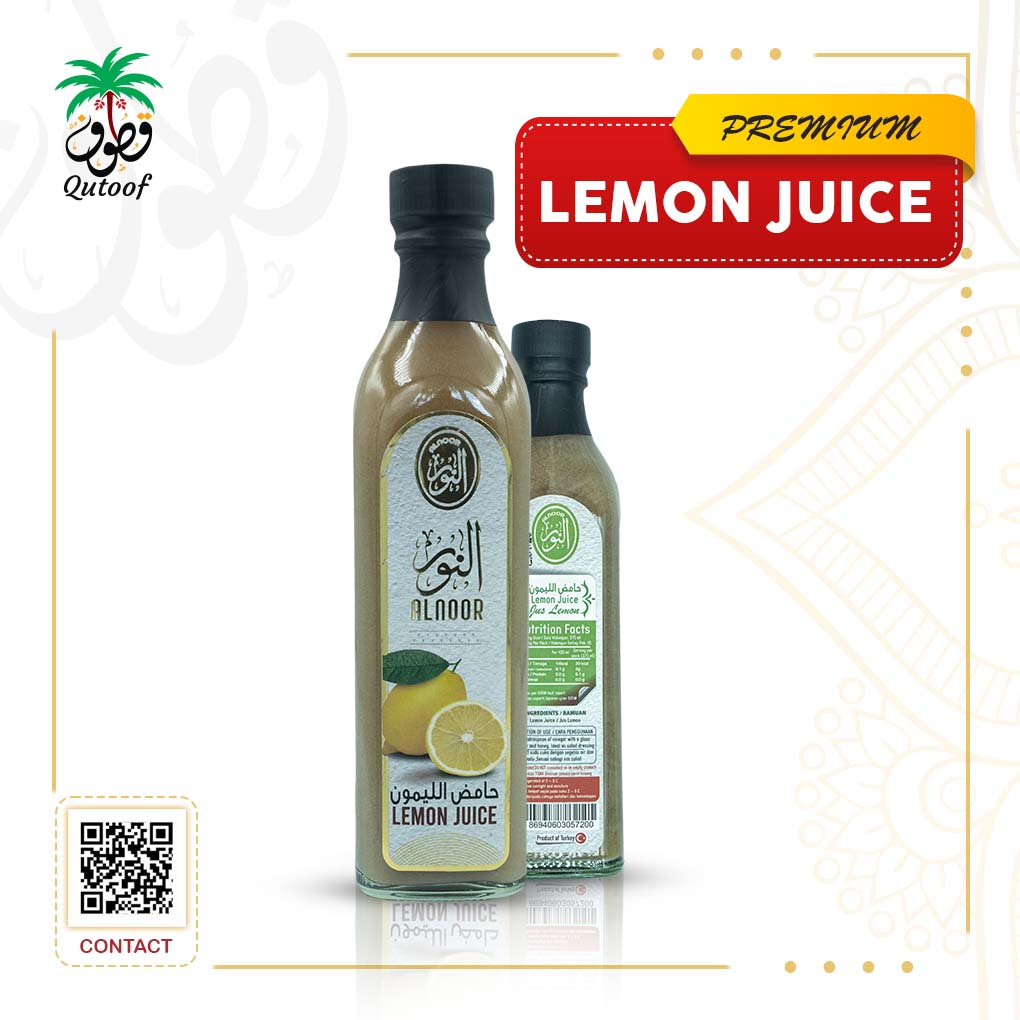 ALNOOR LEMON JUICE (JUS LEMON) 380ML | Shopee Malaysia