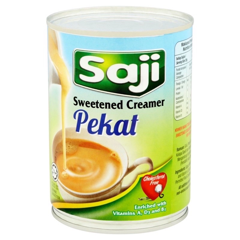 Saji Sweetened Creamer 500g | Saji Evaporated Creamer 500g | Shopee ...