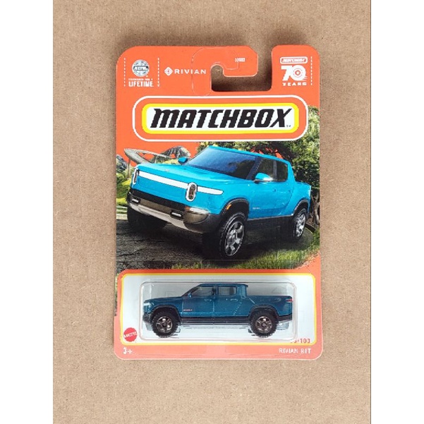 Matchbox Rivian R1T (Blue) | Shopee Malaysia