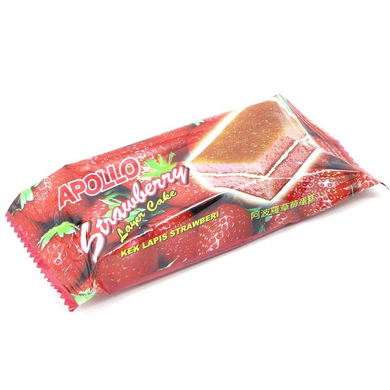Apollo Strawberry Layer Cake 18g | Shopee Malaysia