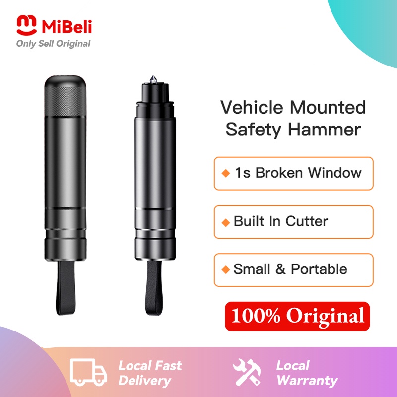 Car Safety Hammer Window Breaker Emergency Escape Tool Seat Belt Cutter ...