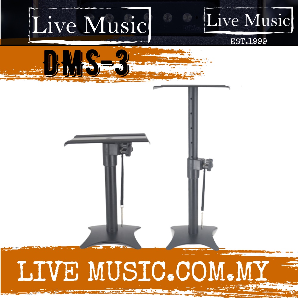 Live music DMS-3 desktop monitor stand - pair ( DMS3 ) | Shopee Malaysia