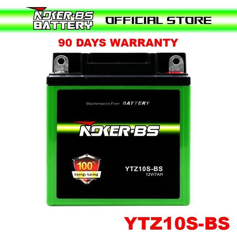 ROKER-BS BATERI BATTERY GEL YTZ10/YTZ10S-BS FOR CBR VIRAGO 250/KTM690/DUKE/MT-09/MT-07/VIRAGO ...