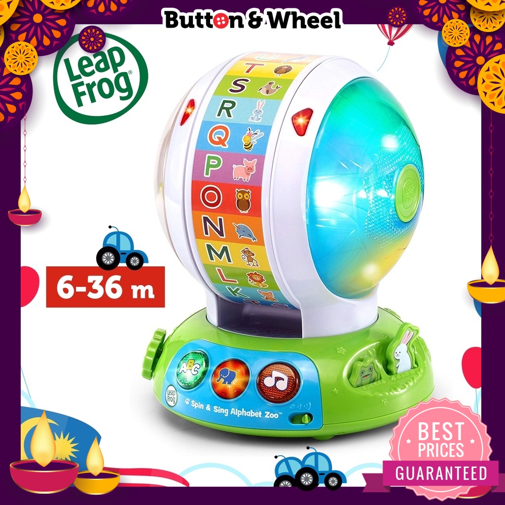 LeapFrog Spin & Sing Alphabet Zoo | Shopee Malaysia