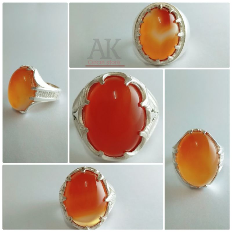 Cincin Batu Akik Suliman Asli | Shopee Malaysia