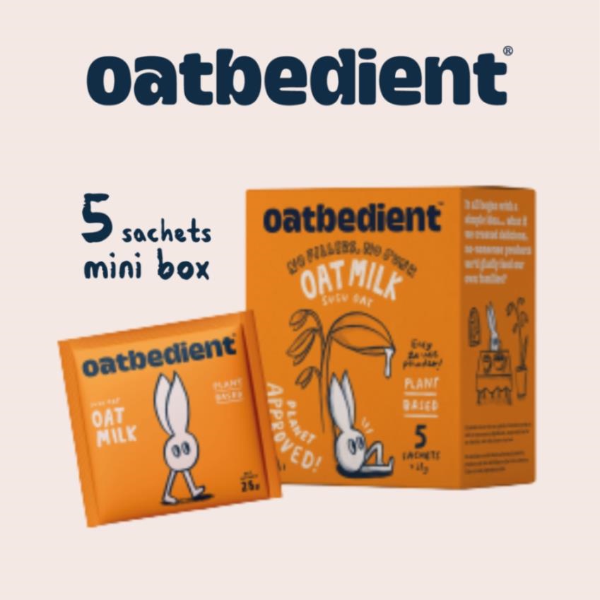 Oatbedient Oat Milk Mini Box 28g x 5s | Shopee Malaysia