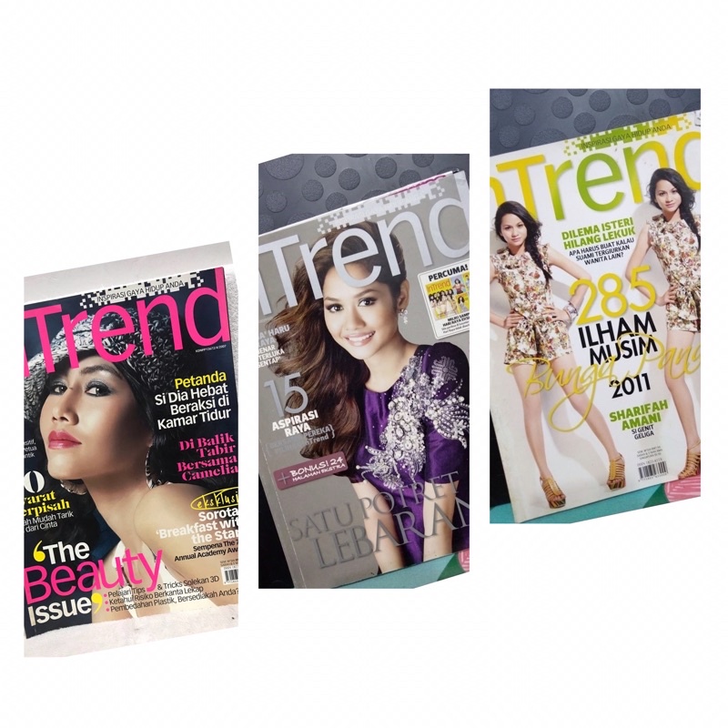 Majalah InTrend, majalah hiburan, majalah artis, majalah lama, majalah ...