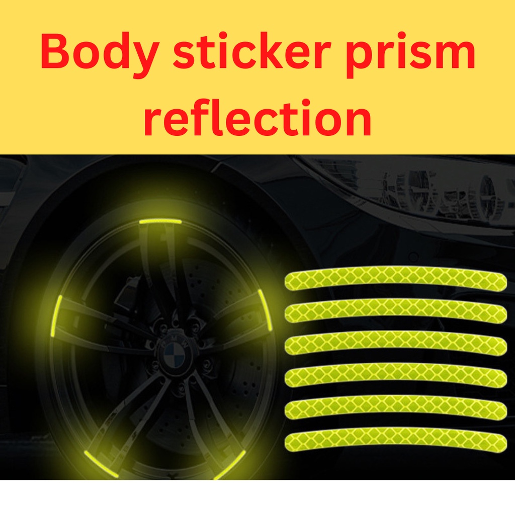 Innovative technology car typre Reflective stickers Teknologi inovatif ...