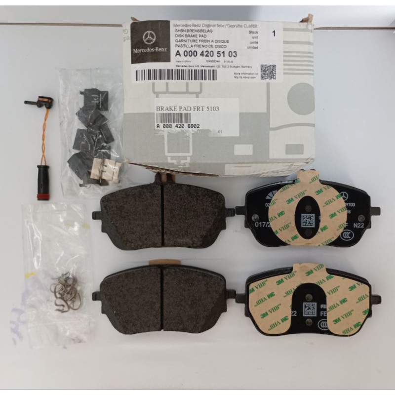 Mercedes Benz Original 0004206902 0004205103 Front Brake Pad W177 W247 ...