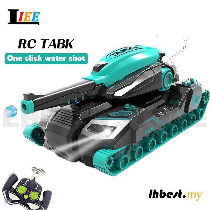 Rc Water Bomb Tank Toy 2.4G Remote Control Car 4WD Crawler War Tank ...