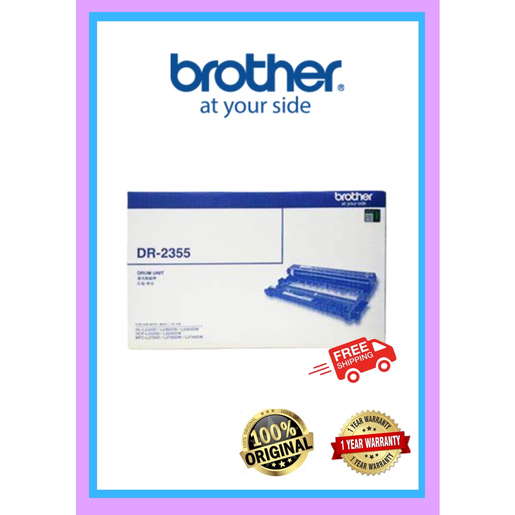 [ORIGINAL] BROTHER DR-2355 / DR2355 BLACK DRUM CARTRIDGE | Shopee Malaysia