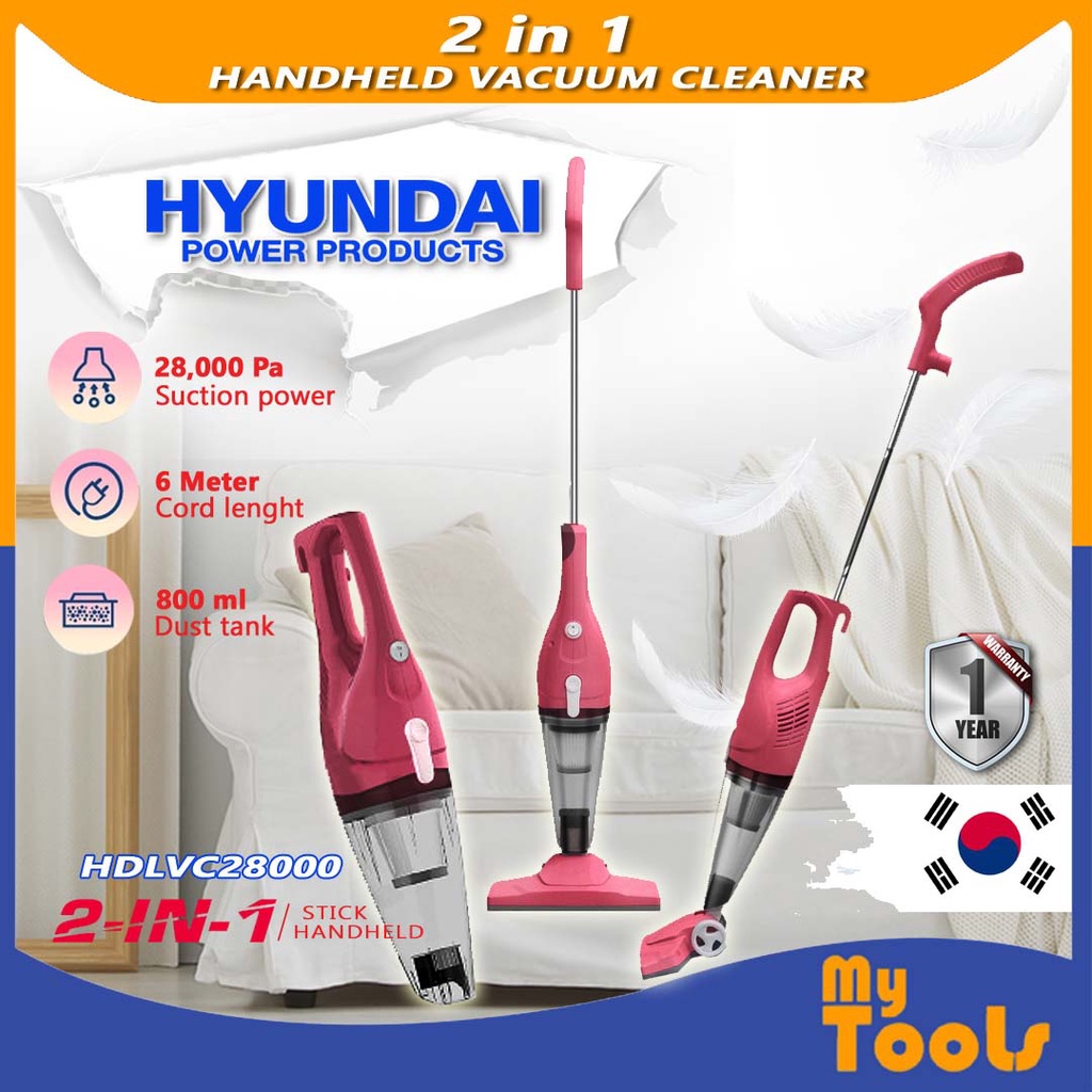 Mytools Hyundai Handheld Vacuum Cleaner 2in1 | Shopee Malaysia