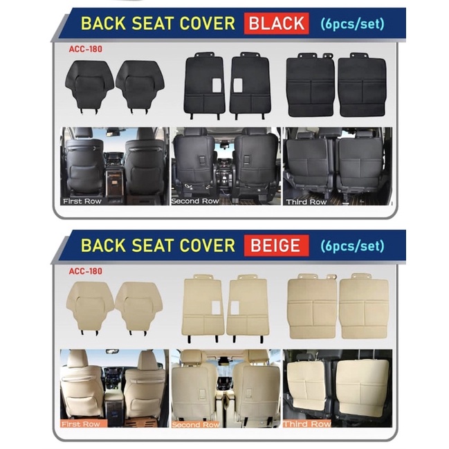 Toyota vellfire alphard agh30 Lexus LM350 2015-2022 back seat cover ...