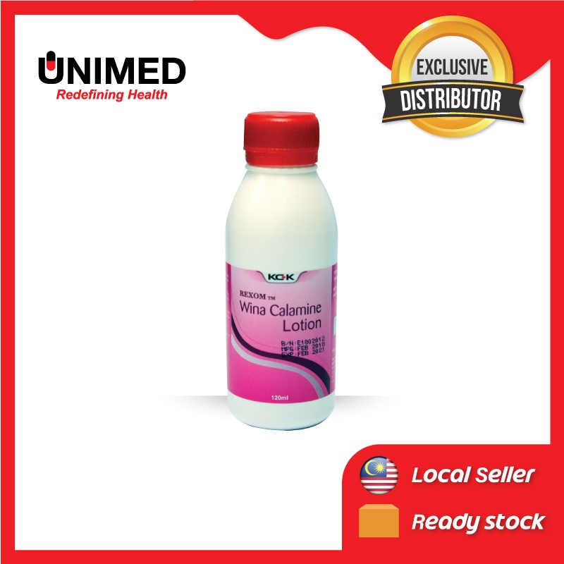 Rexom Wina Calamine Lotion 120ml | Shopee Malaysia