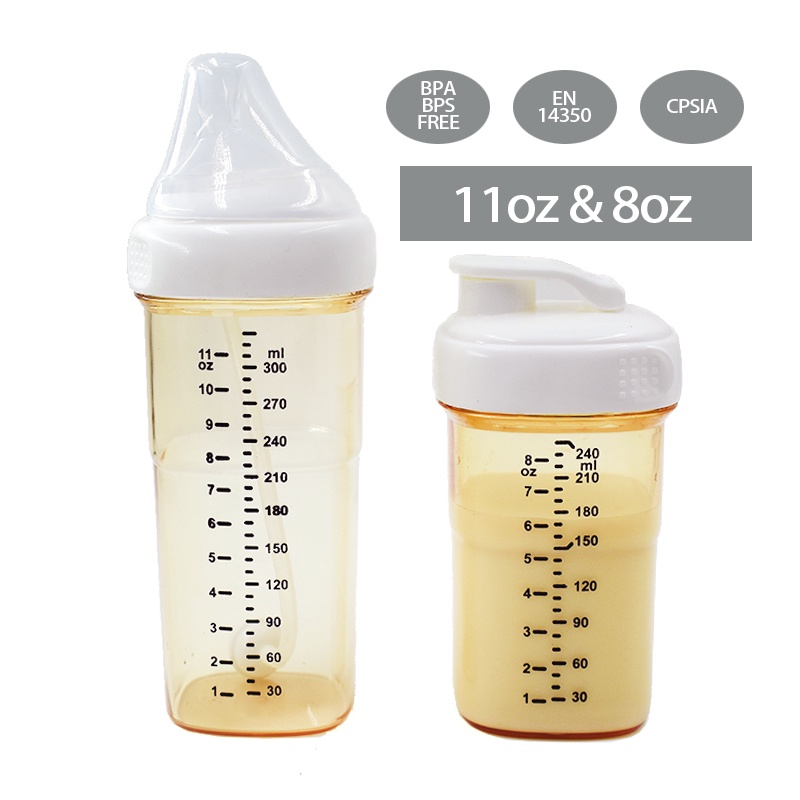 Baby feeding bottle PPSU 300ml /11oz 240ml/8oz Drinking Bottle Teat Botol Susu Puting/Accessori ...