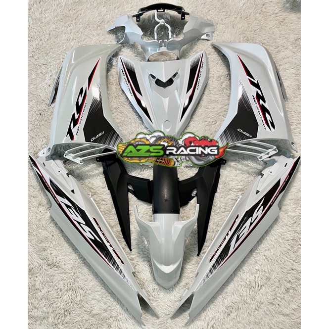COVERSET LC 135 V2 V3 V4 V6 RC WHITE HLY | Shopee Malaysia