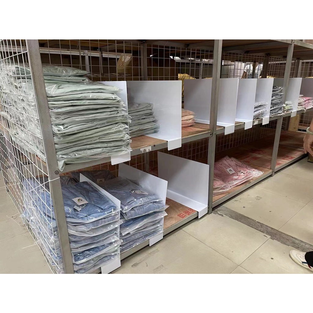 Clothing isolation board storage shelf cargo space plastic divider ...