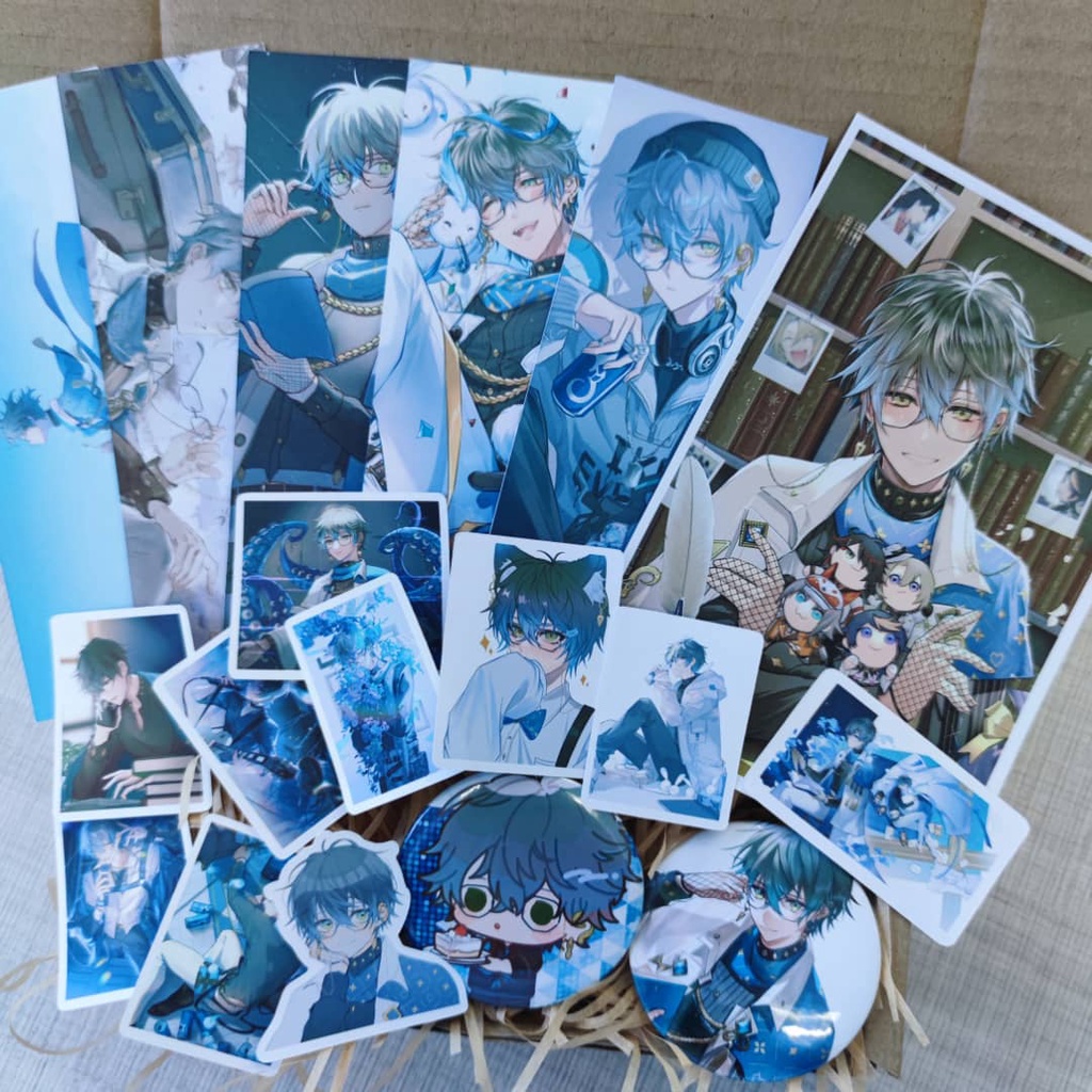 NIJISANJI EN LUXIEM Ike Eveland value gift box 彩虹社アイク・イーヴランド礼盒 | Shopee ...