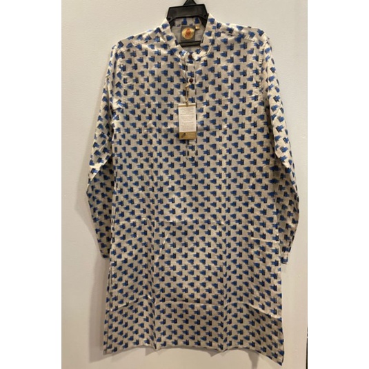 READY STOCK MEN'S INDIAN FASHION TRADITIONAL LONG JIPPA (LONG KURTA ...