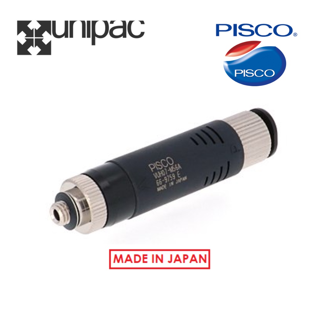 Pneumatic Vacuum Ejector Pisco Pipe Type Straight VUH07-46A 4mm 6mm ...