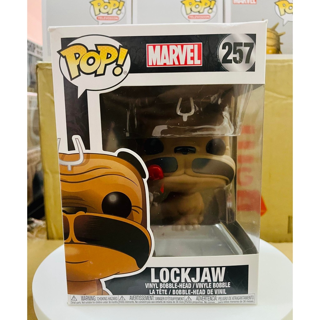[Clearance] Funko Pop! Marvel: Lock Jaw ( Box Damaged) | Shopee Malaysia