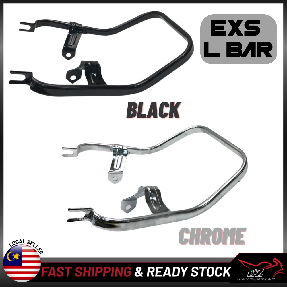HONDA EX5 / EX5 DREAM Spoiler L Bar Seat Bar Belakang Black / Chrome | Shopee Malaysia