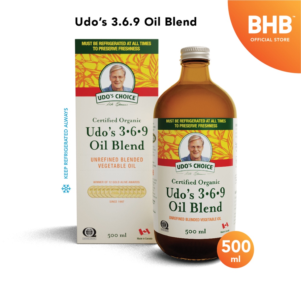 Udo's Choice Udo’s 3•6•9 Oil Blend (500ml) | Shopee Malaysia