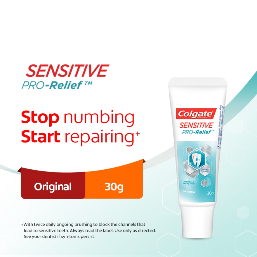COLGATE Sensitive Pro-Relief Original Toothpaste 30g | Shopee Malaysia