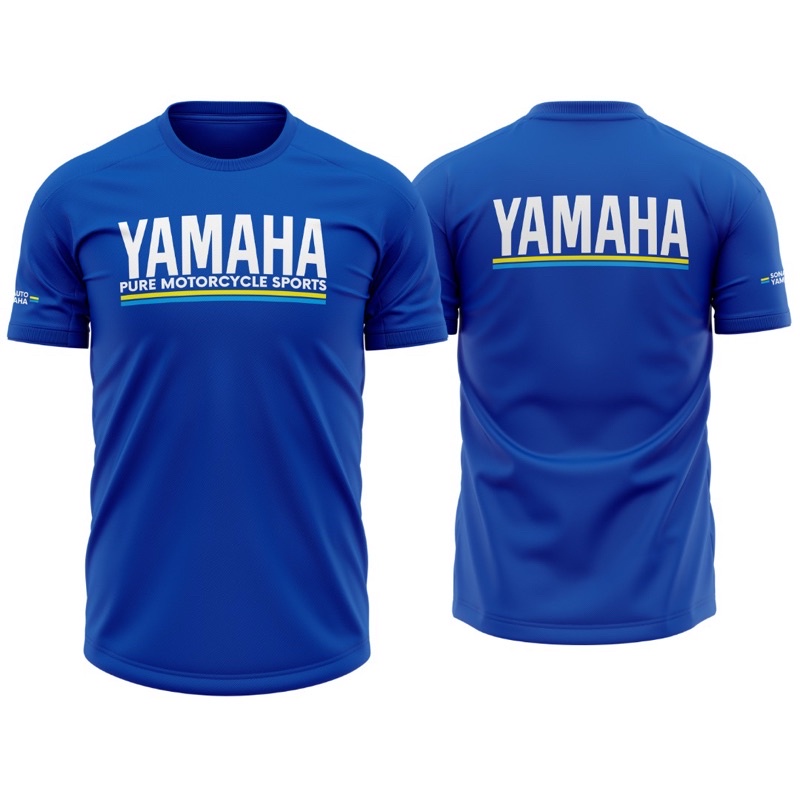 Baju Motor [Ready Stock] Microfiber Jersey Sonauto Baju Yamaha/Yamaha ...