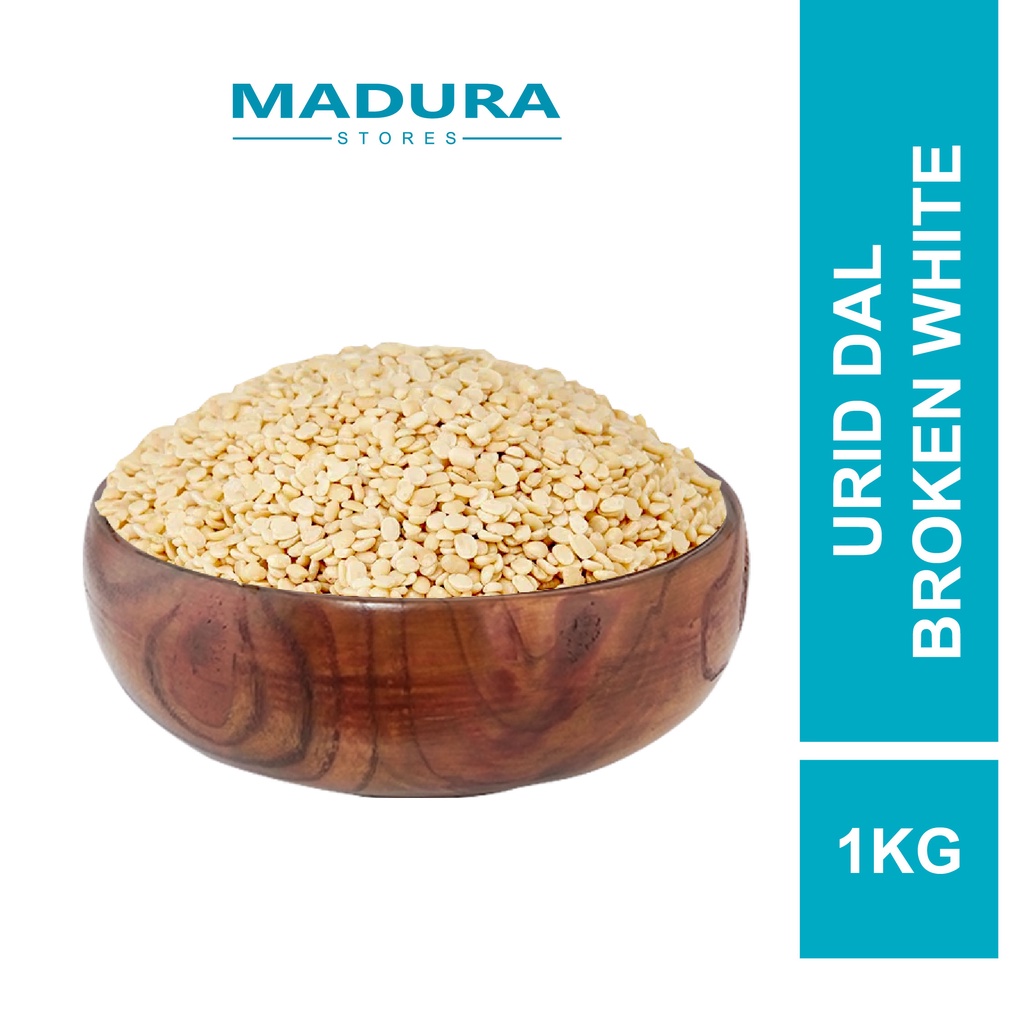 [NEW STOCK] Rangoon Spice Urid Dal Broken White 1000g (Kacang Pecah ...