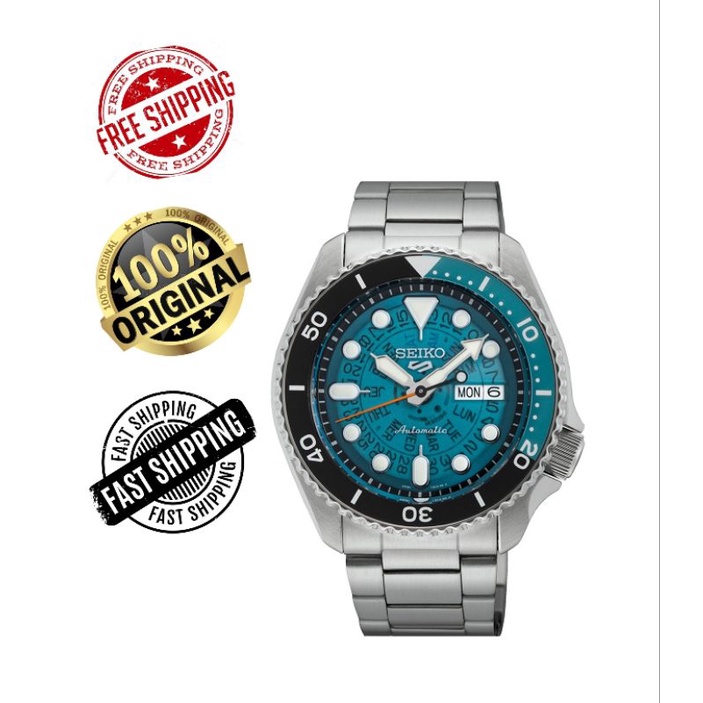 Seiko 5 Sports "Skeleton Dial" Sports Style Watch SRPJ45K1 | Shopee ...