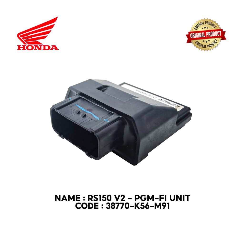 HONDA RS150 V1 / V2 ECU Unit Pgm-Fi 38770-K56-M91 | Shopee Malaysia