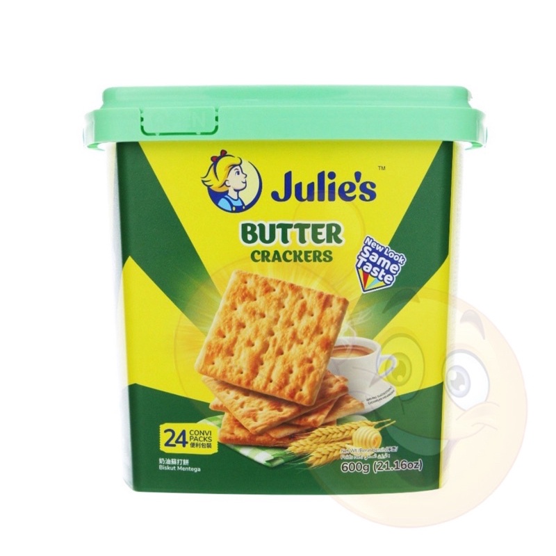 Julie's Butter Crackers (24 Convi Packs) 600g | Shopee Malaysia