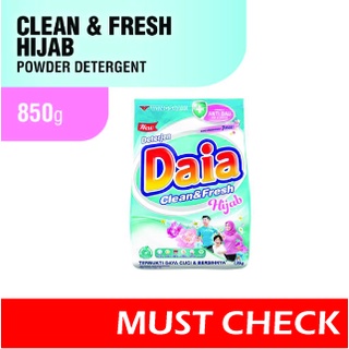 DAIA HIJAB POWDER DETERGENT CLEAN & FRESH HIJAB 850G | Shopee Malaysia