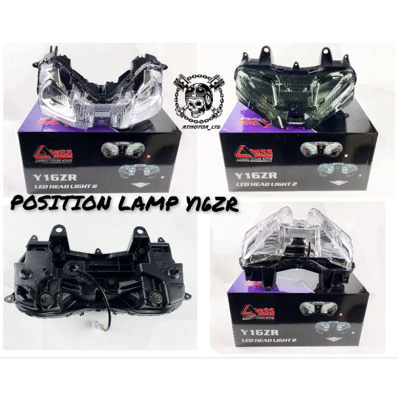 YAMAHA Y16ZR Y16 POSITION LAMP PILOT LIGHT MATA GABAN LED Y16ZR SMOKE ...