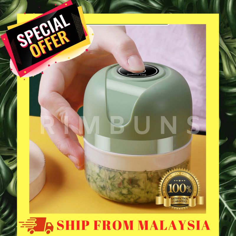 USB Chopper Viral Blender Pengisar Makanan Food Instant Processor ...