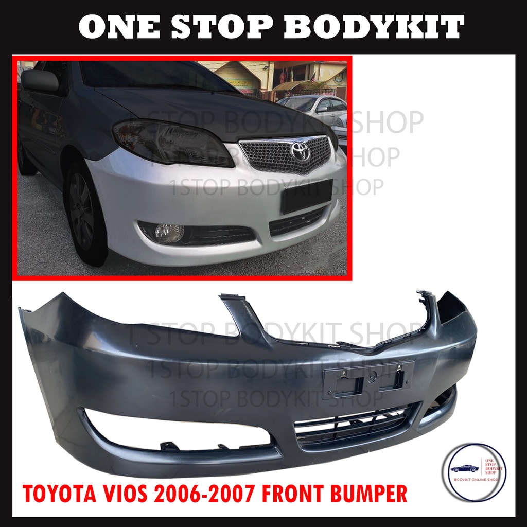 TOYOTA VIOS 2006 2007 OE LOOK FRONT BUMPER (PP) SKIRT LIP BODYKIT ...