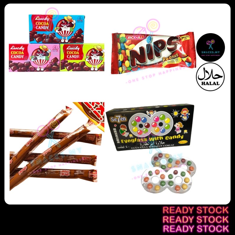READY STOCK Chocolate Choki Choki Cholate Paste Se7en Eyeglass Lucky ...