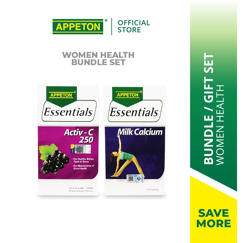 APPETON Women Health ( Bundle / Gift Set ) for Immunity, Antioxidant ...