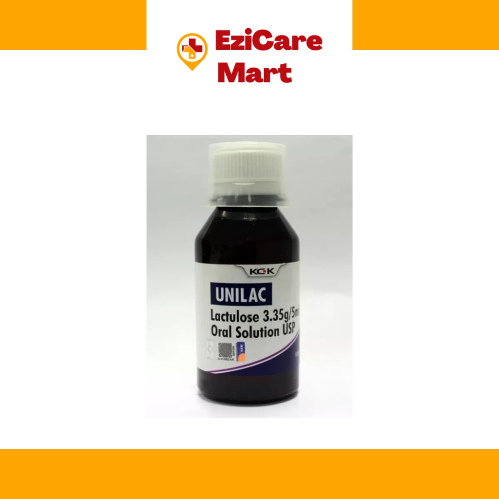 KCK Unilac Lactulose Oral Solution 100mL- constipation, sembelit | Shopee Malaysia